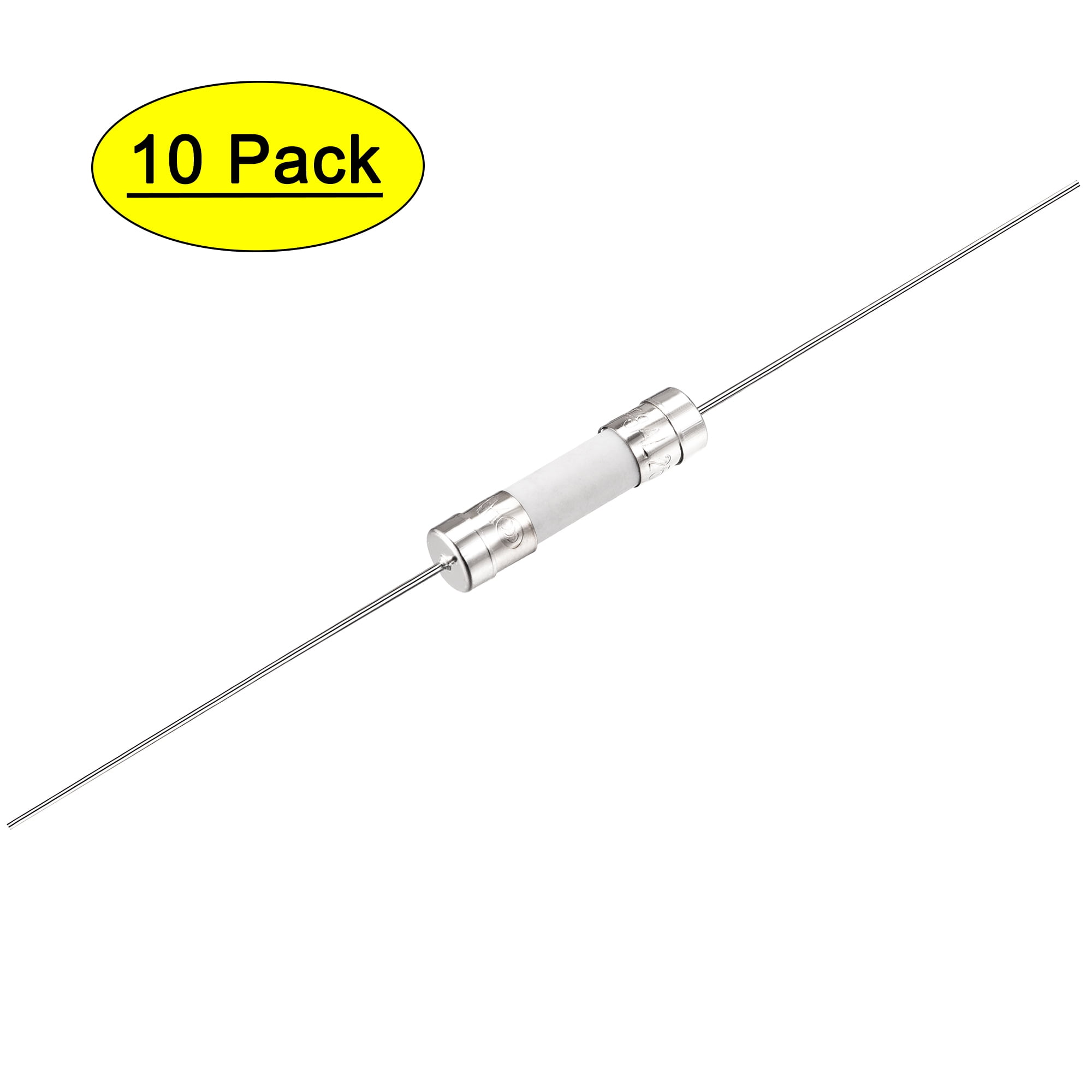 Fast Blow Fuse Wire Ceramic Fuses 5mm x 20mm 250V F8A, 10Pcs - Walmart.com