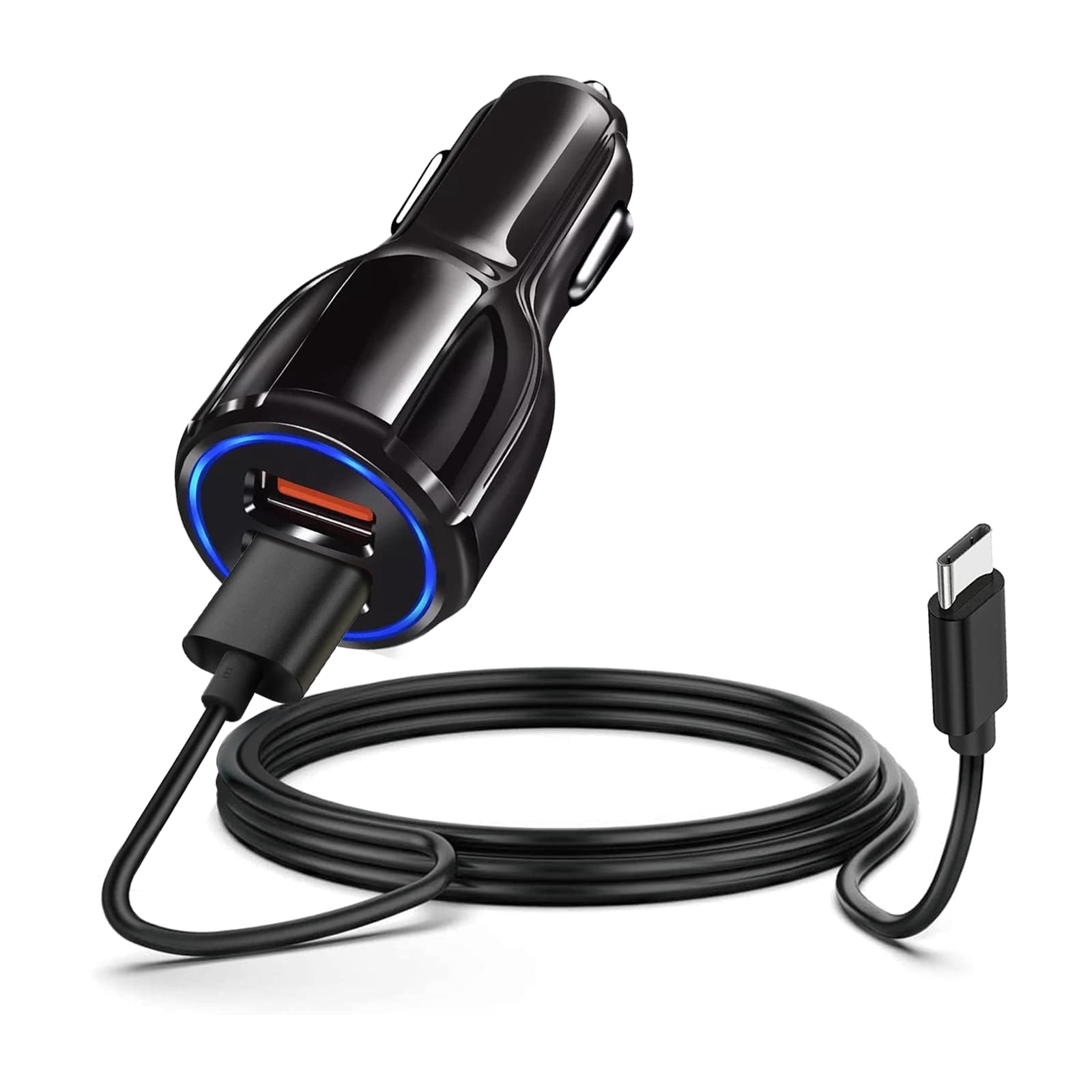 Fast Car Charger TWE5 Android USB Type C Charging fit for TCL Flip Pro ...