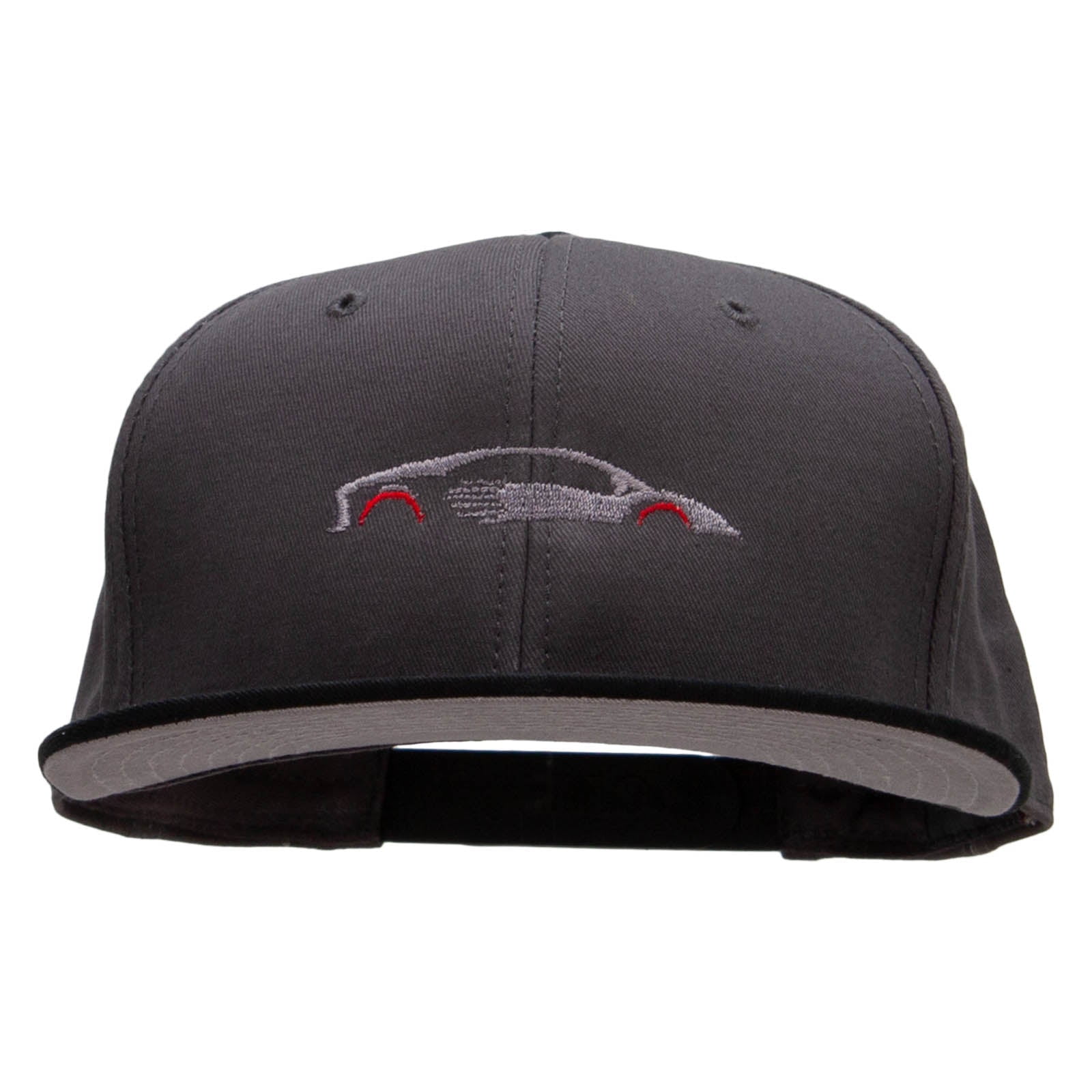 Fast Car Embroidered Two Tone Superior Cotton Twill Flat Bill Snapback ...