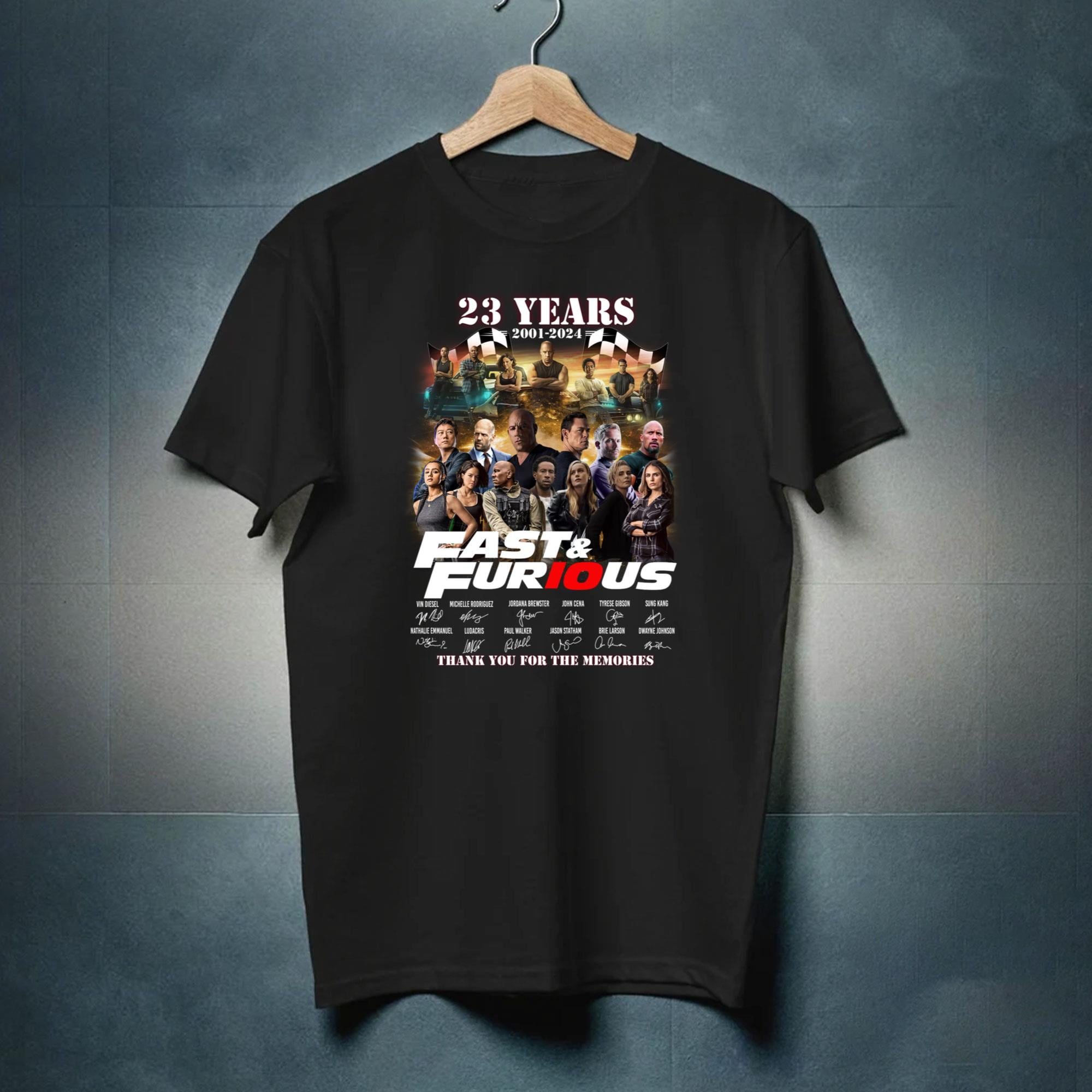 Fast Car Movie Shirt, High-Speed Action T-Shirt, Iconic Movie ...