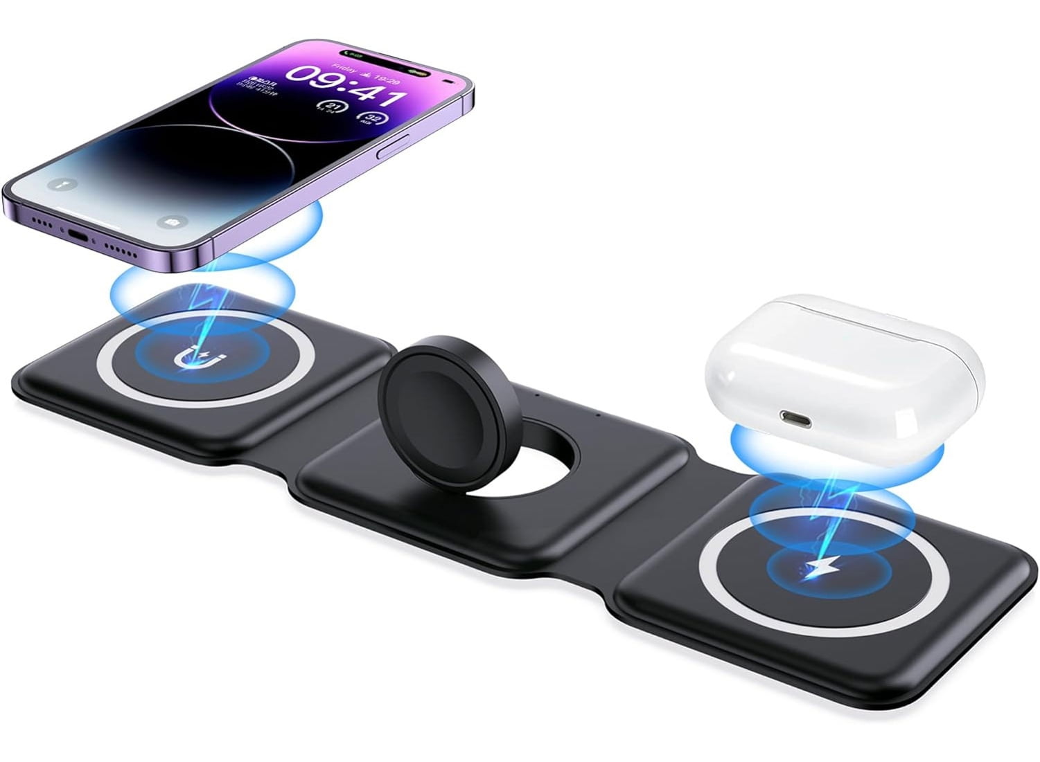 Fast Charge 15W Magnetic Wireless Charger for Motorola Razr Plus (2024 ...