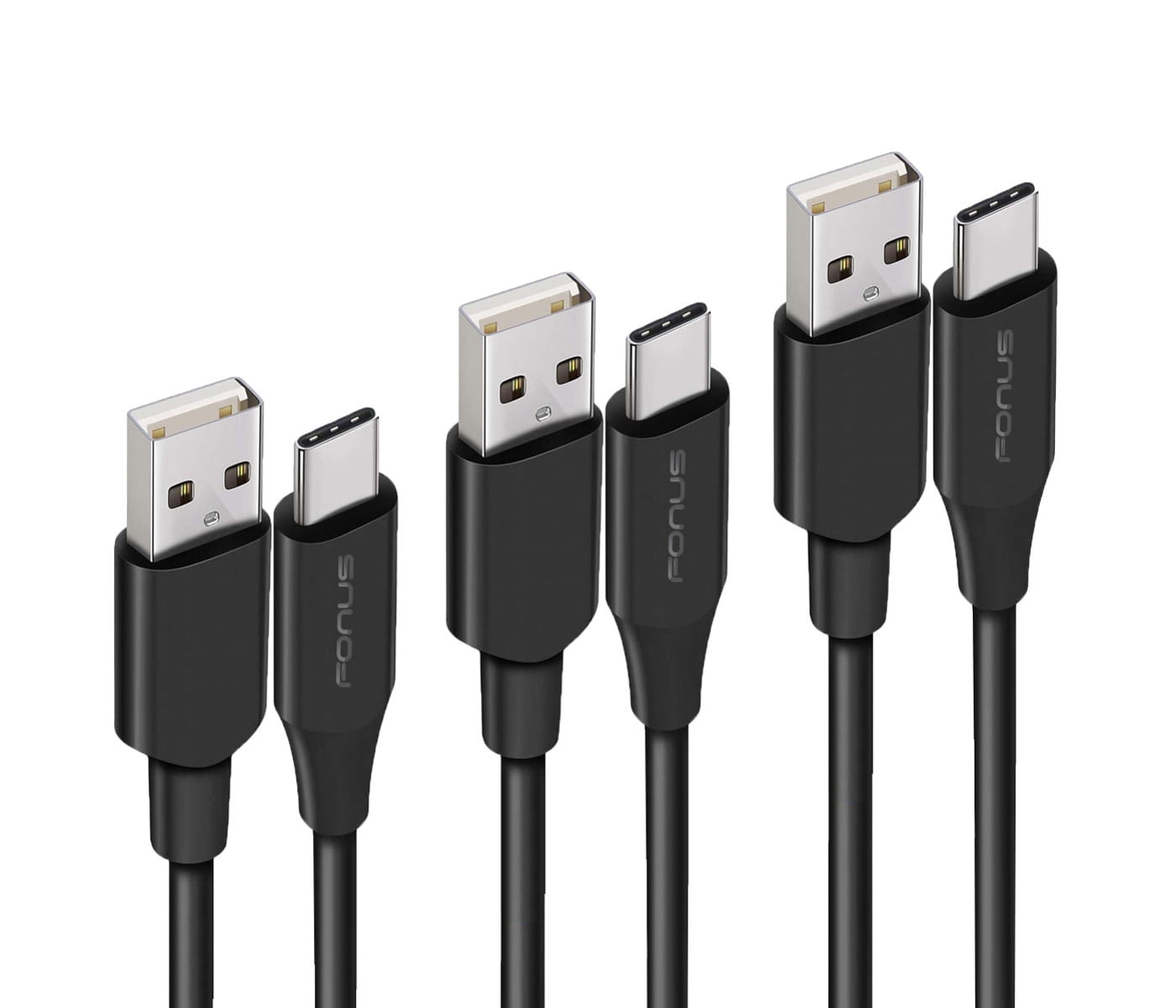 Fast Charge 3ft, 6ft and 10ft Long USB-C Cable for T-Mobile REVVL 7 5G ...