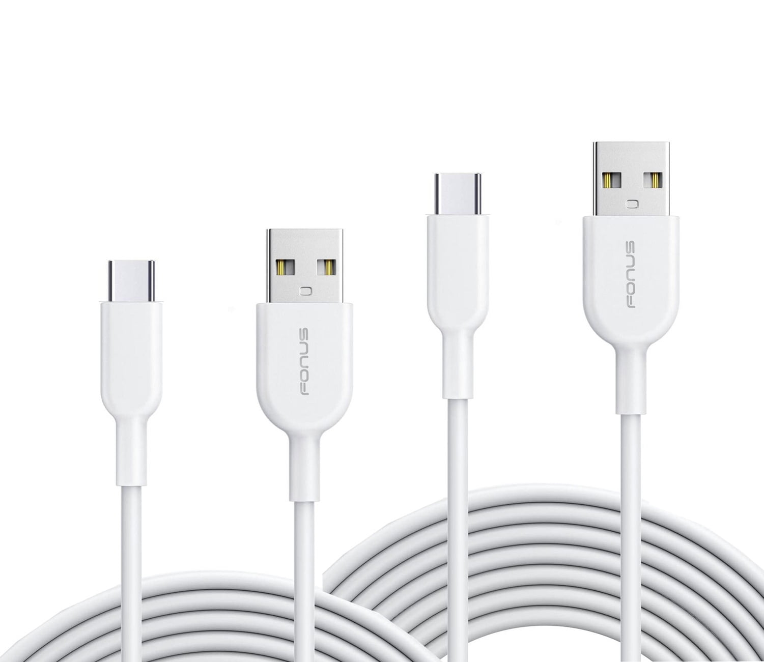 Fast Charge 3ft and 6ft Long USB-C Cables for Motorola Moto G Stylus 5G ...