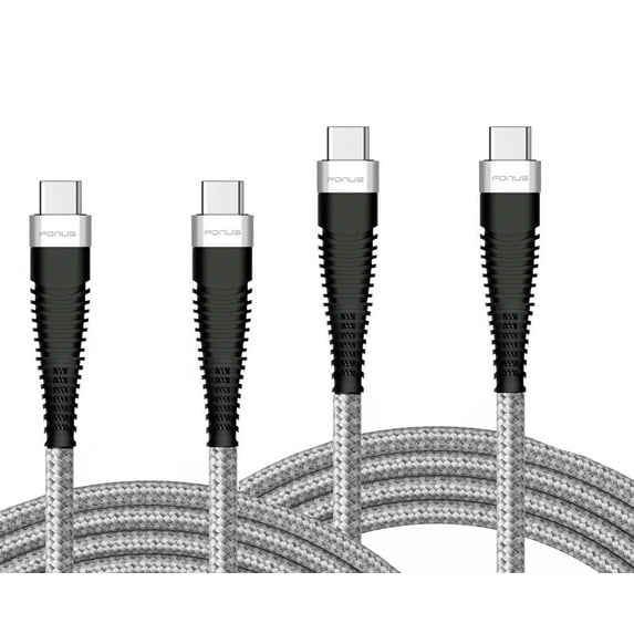 Fast Charge 6ft and 10ft Long PD USB-C Cables for TCL 50 XE NXTPAPER 5G ...