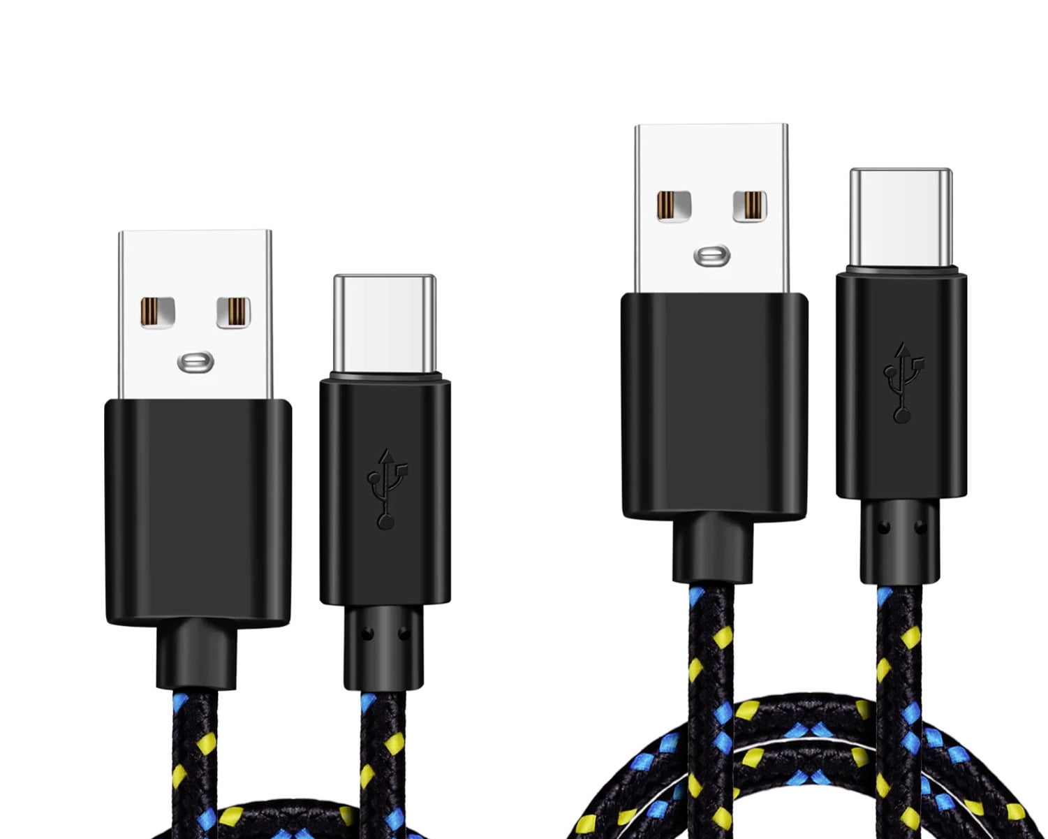 Fast Charge 6ft and 10ft Long USB-C Cables for Nokia C110/C210/C100 ...
