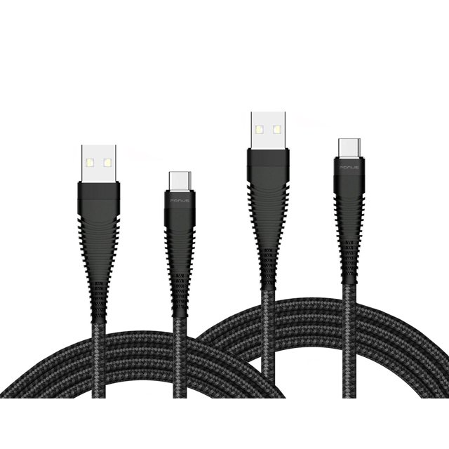 Fast Charge 6ft and 10ft Long USB-C Cables for Samsung Galaxy A55/A35 ...