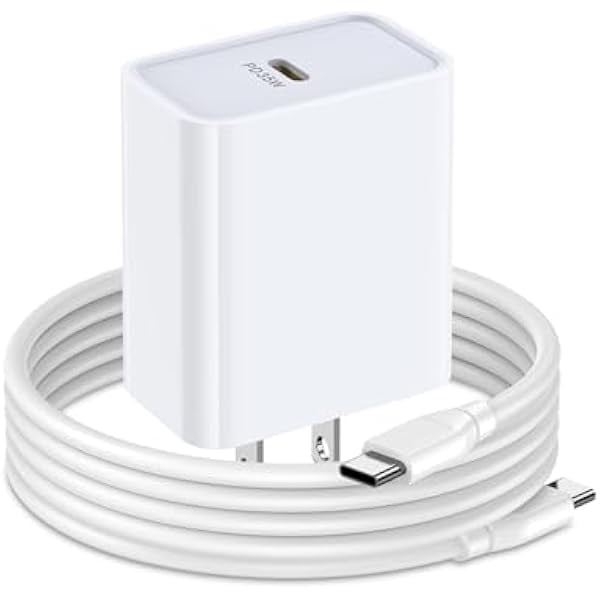 Fast Charger 35W USB C Compatible for iPhone 16e 16 Pro Max 16 Plus 16 ...