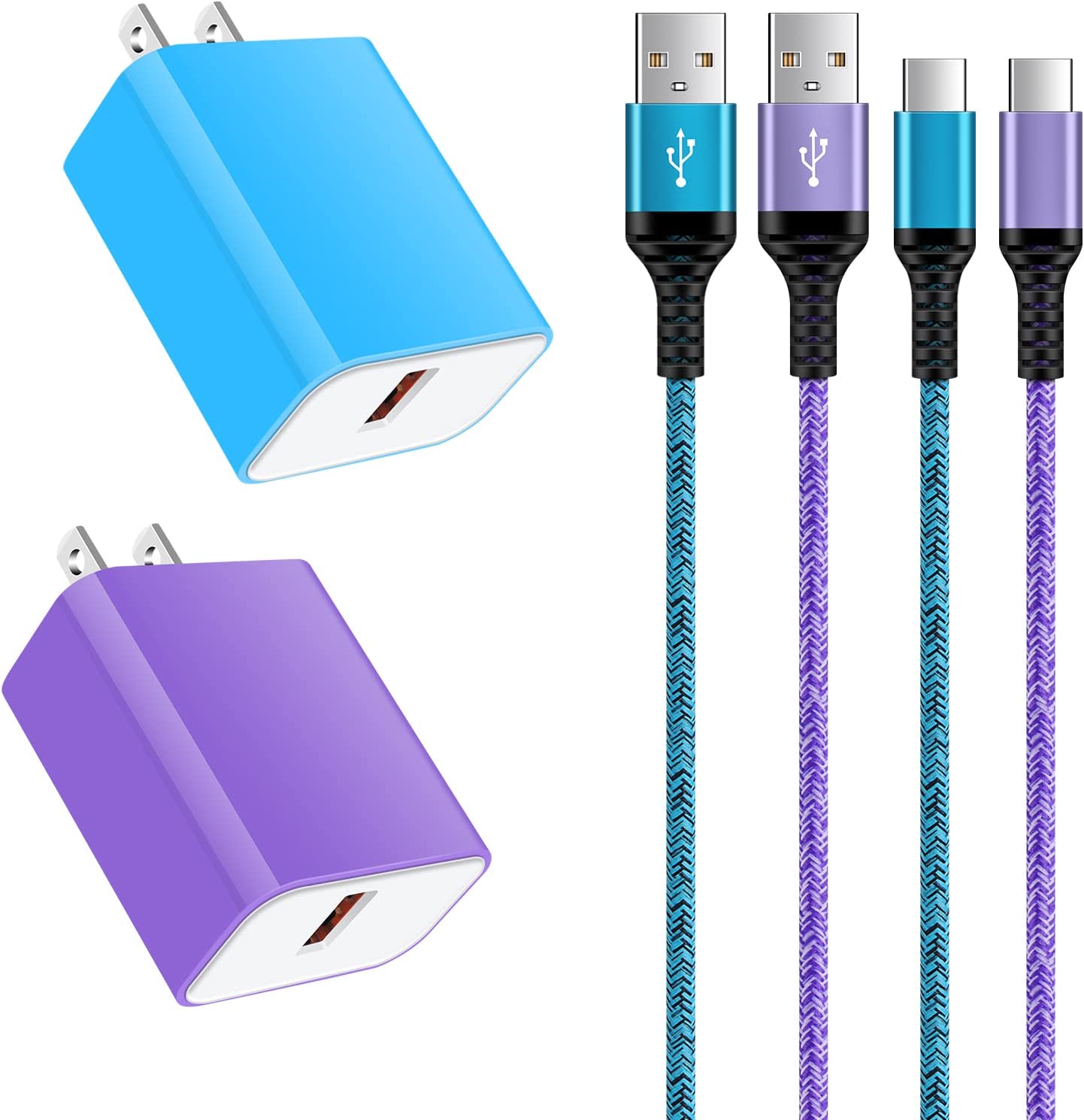 Fast Charger, 3A 18W Quick Charger Base Wall Charger USB Station with ...