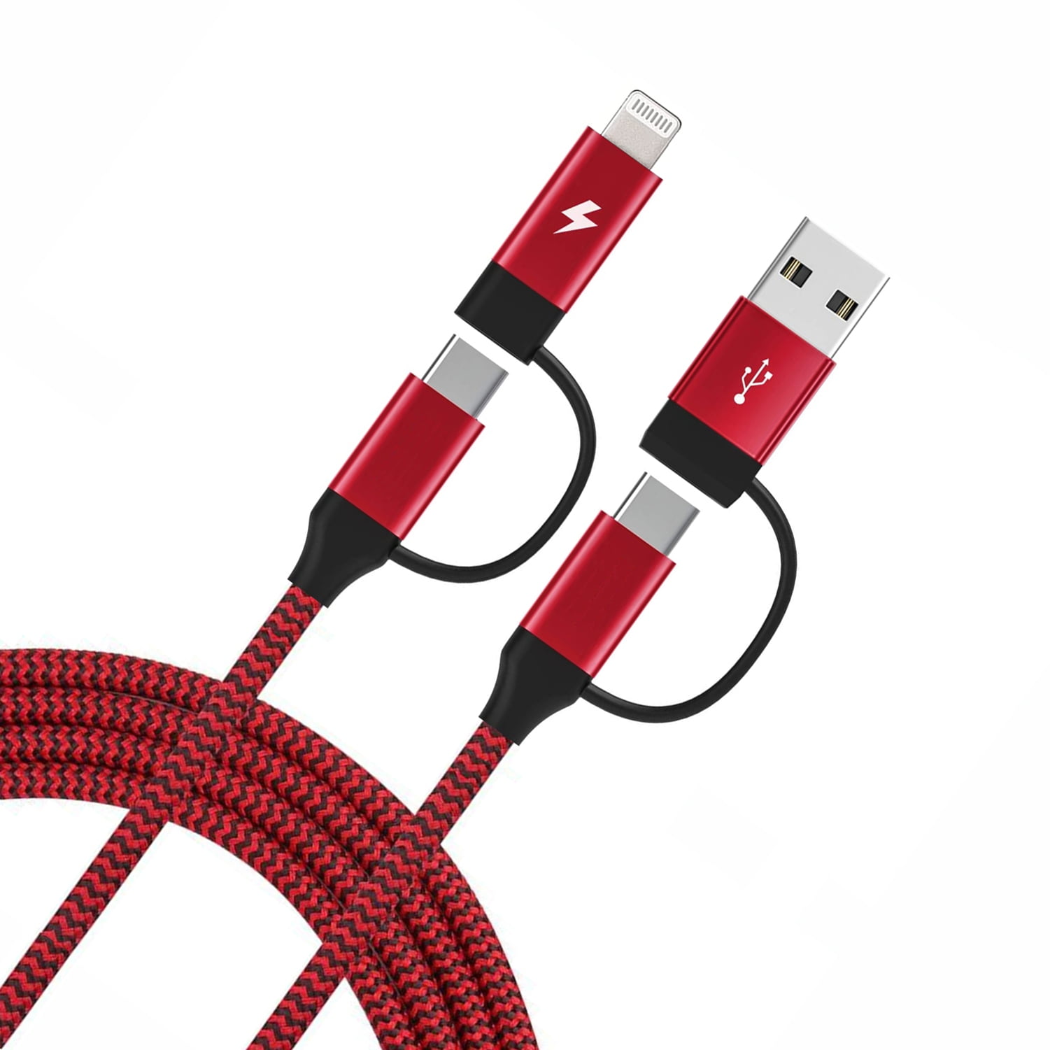 Fast Charger 4-in-1 USB-C Cable for OnePlus Nord N30 5G Phone - Power ...