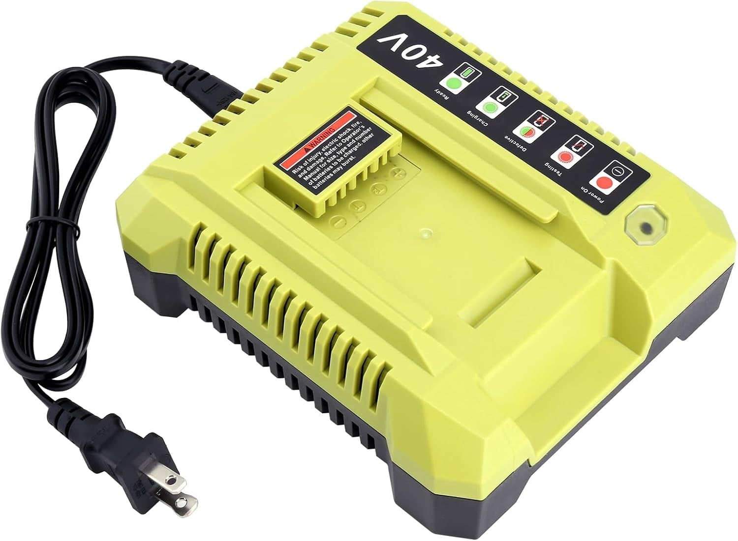 Fast Charger Replacement for Ryobi 40V Battery Charger, OP401 Charger ...