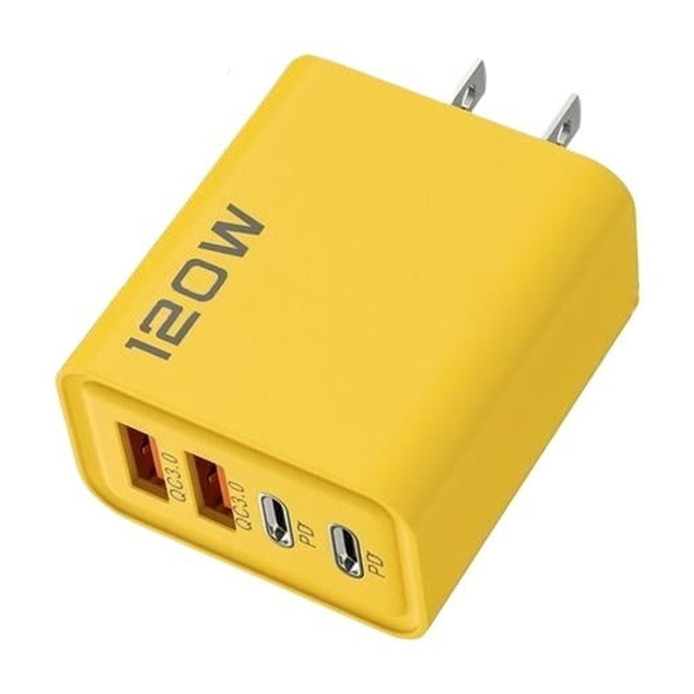 Fast Charging 120W 4 Ports Mobile Phone Charger QC USB Type C Chargers ...