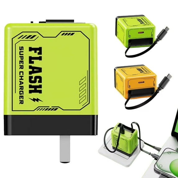 Fast Charging 120w, Retractable Scalable Super Charger Module, Foldable ...