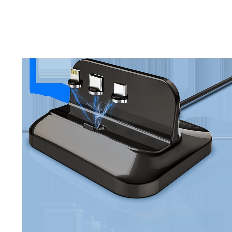 Fast Charging Android TYPE-C Desktop Magnetic Three-in-One Charging ...