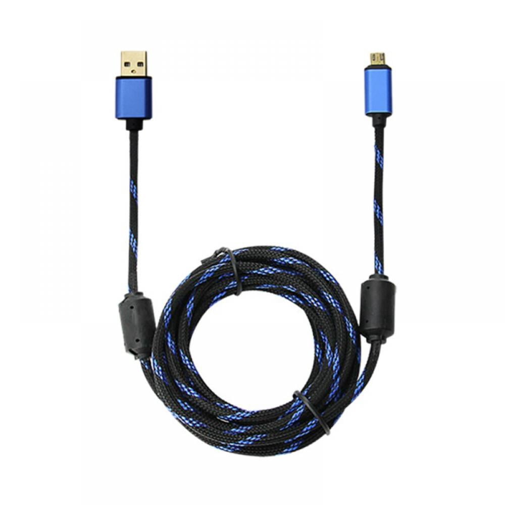 Fast Charging Cable Micro USB Charger Cord for Sony PlayStation 4 Slim ...