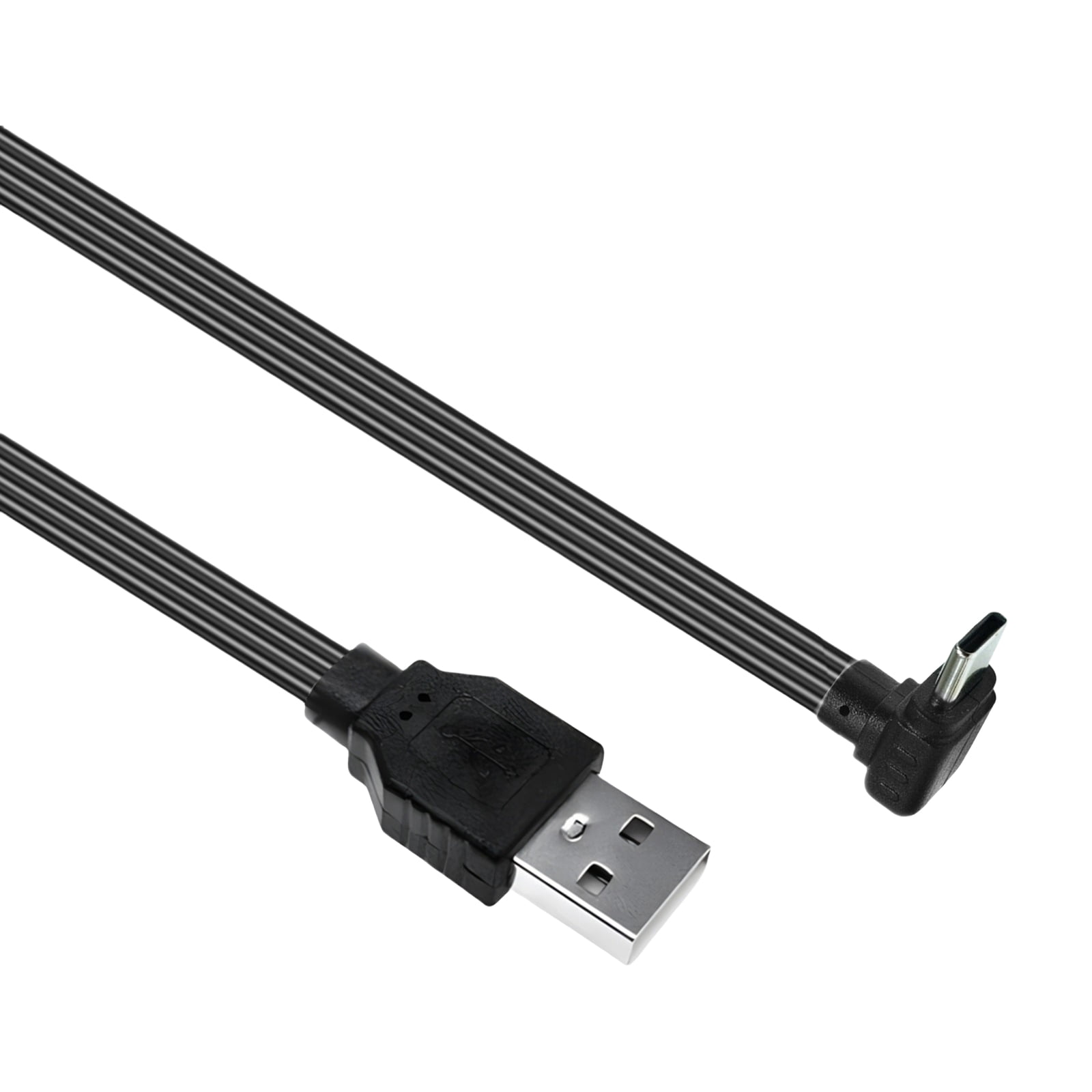 Fast Charging Cable with Up or Down Bend/Straight Head Type C Output ...