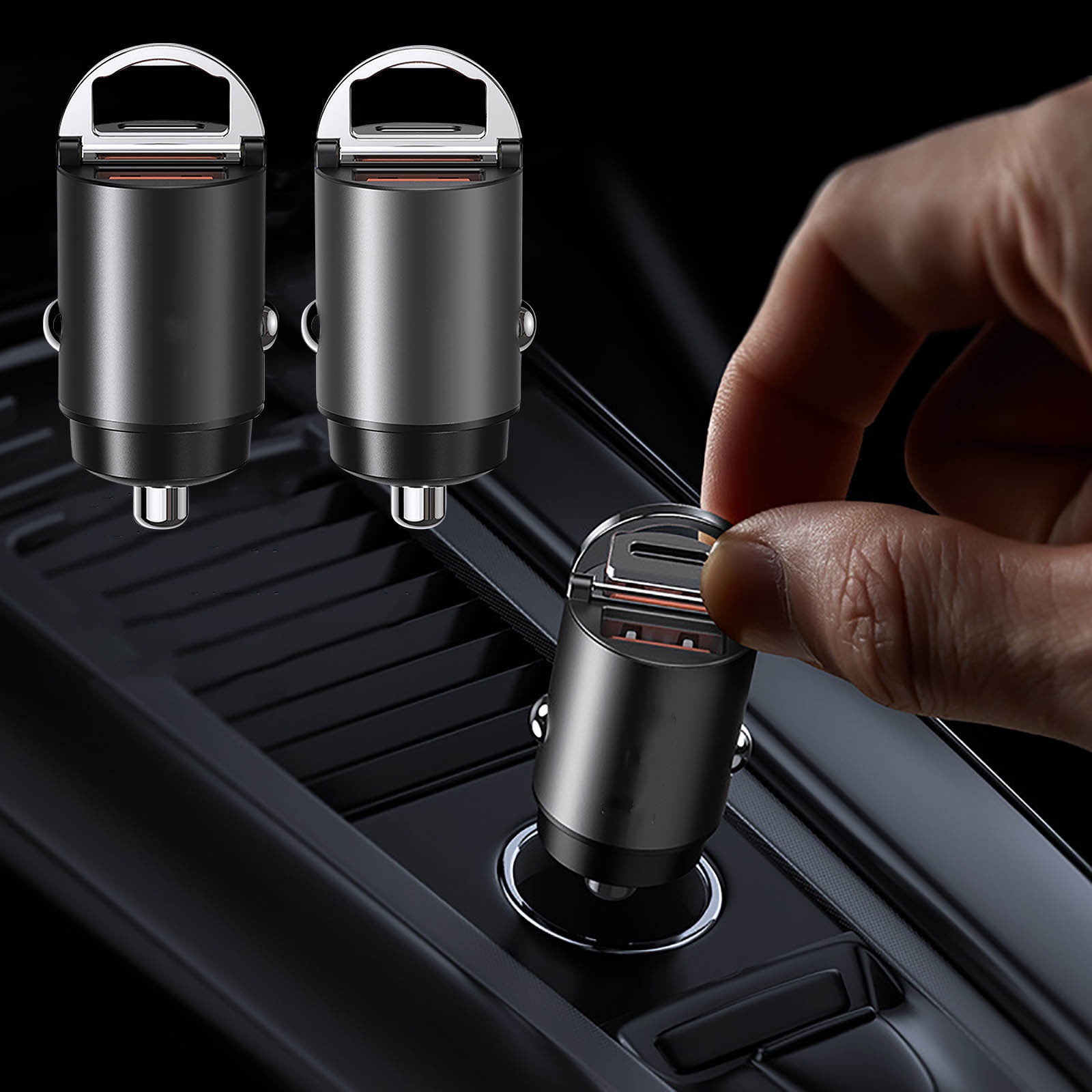 Fast Charging Car Adapter, Dual USB Port Power Delivery, 30W PD 30W QC ...