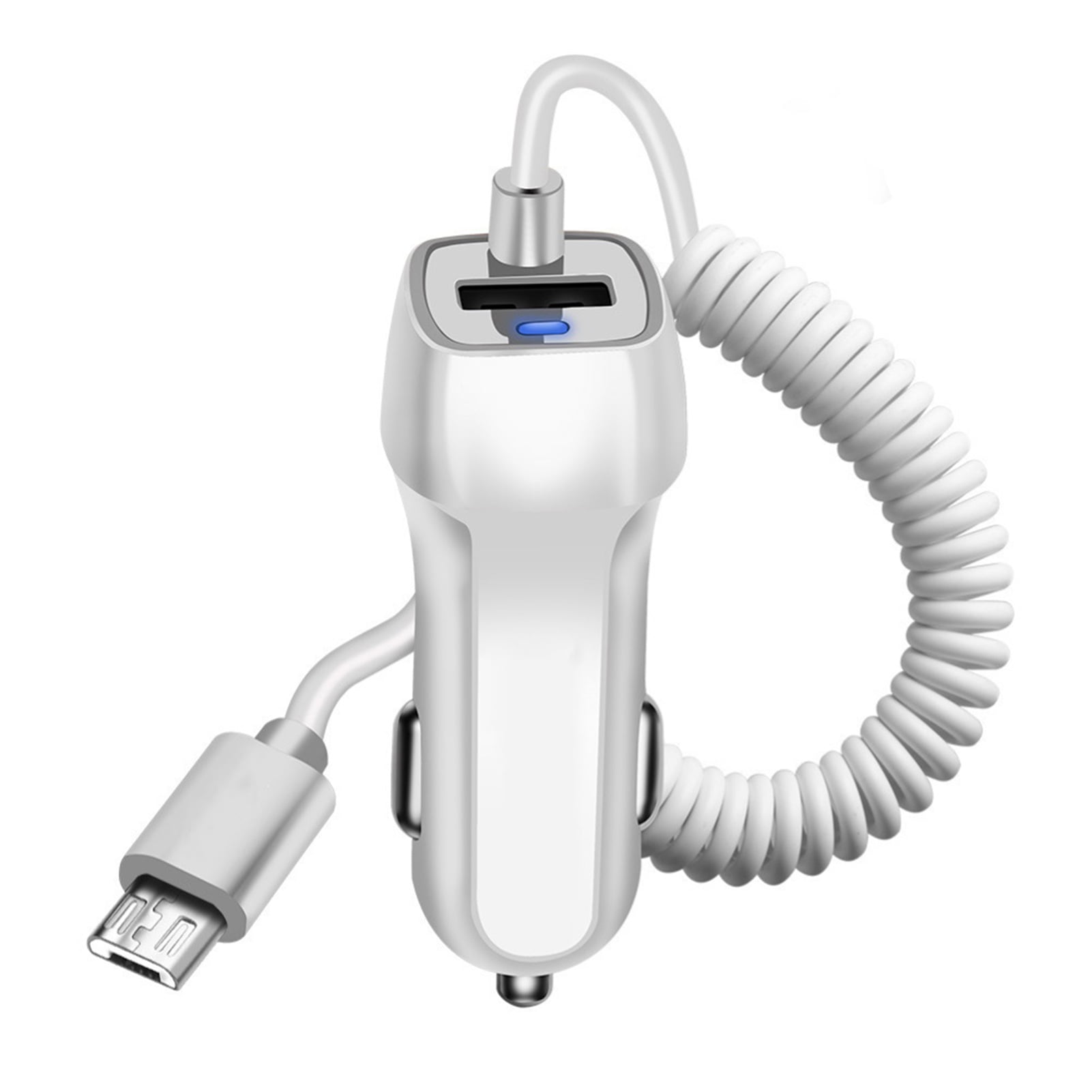 Fast Charging Car Phone Charger Power Adapter with Micro USB Type-C ...