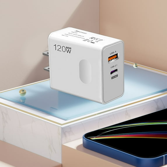 Fast Charging Charger 120W Mobile Fast Charging Charger Type-c US ...