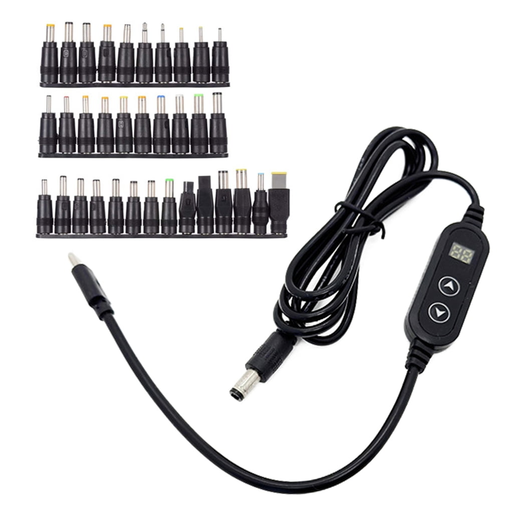 Fast Charging DC5525 Power Cord 5V To 20V Adjustable Voltages For ...