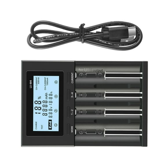 Fast Charging Multiple Charging Featuring LCD Screen And 4 Individual ...