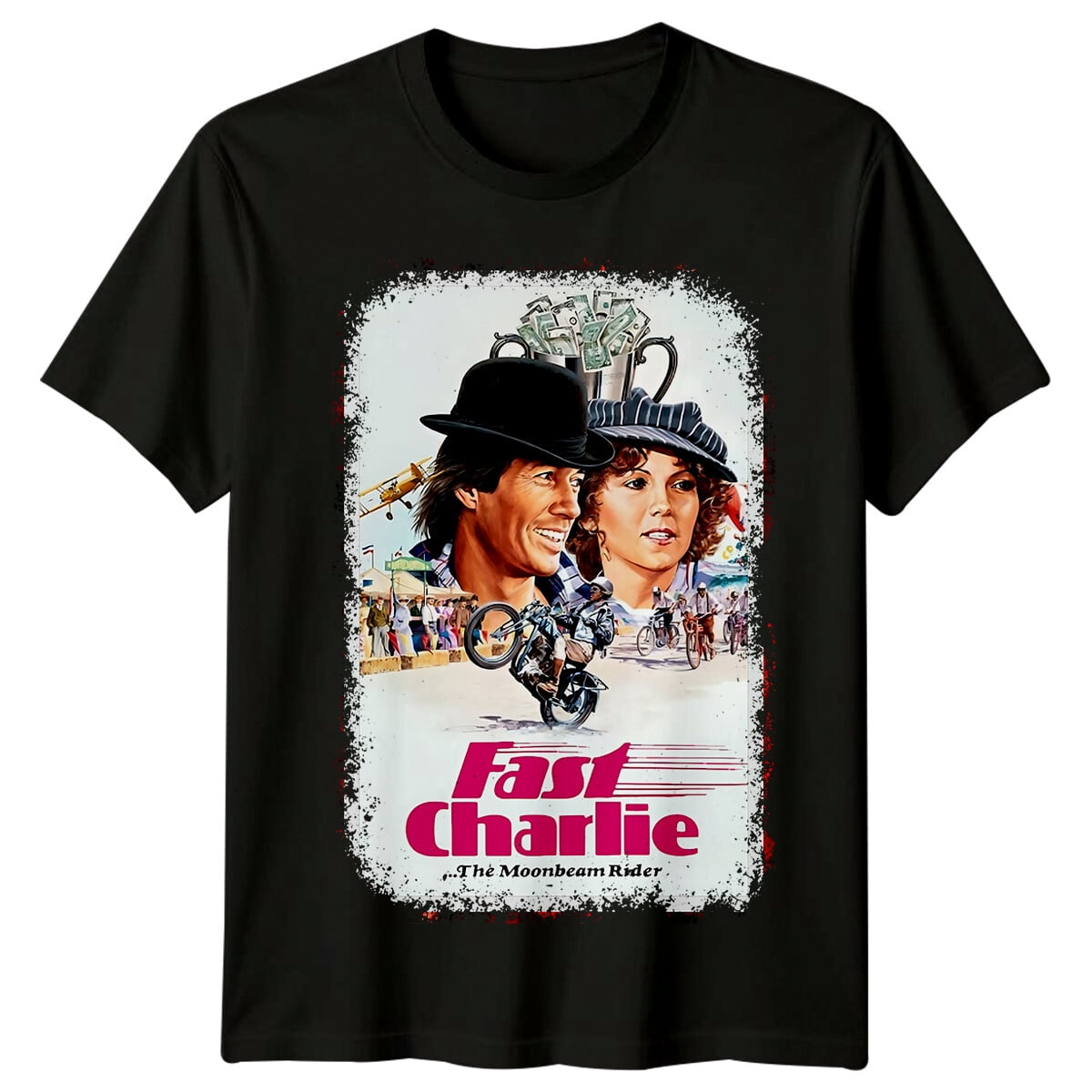 Fast Charlie the Moonbeam Rider (1979) Movie Poster Inspired T-Shirt ...