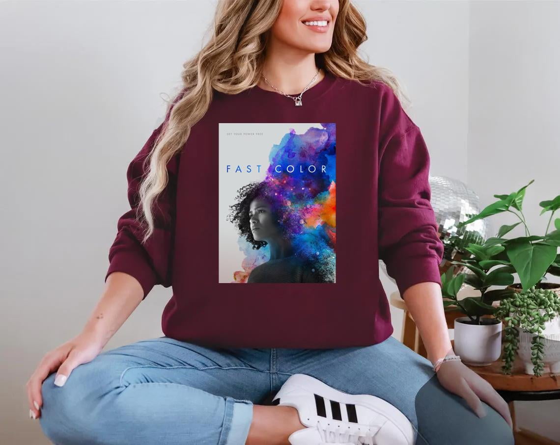 Fast Color Superpowered Women Sci-Fi Movie Scene Tribute Fan Sweatshirt ...