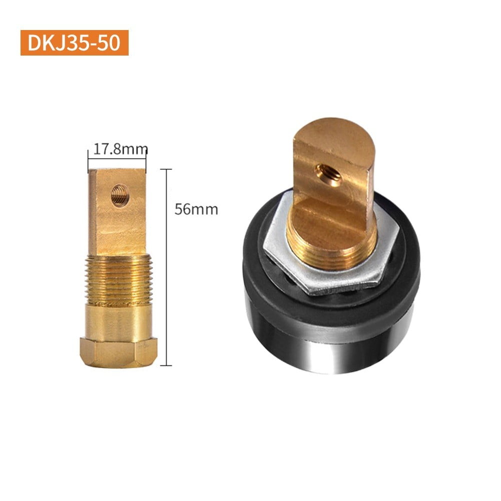 Fast Connector Socket for DKJ10-25 DKJ35-50 Models - Gold Black ...