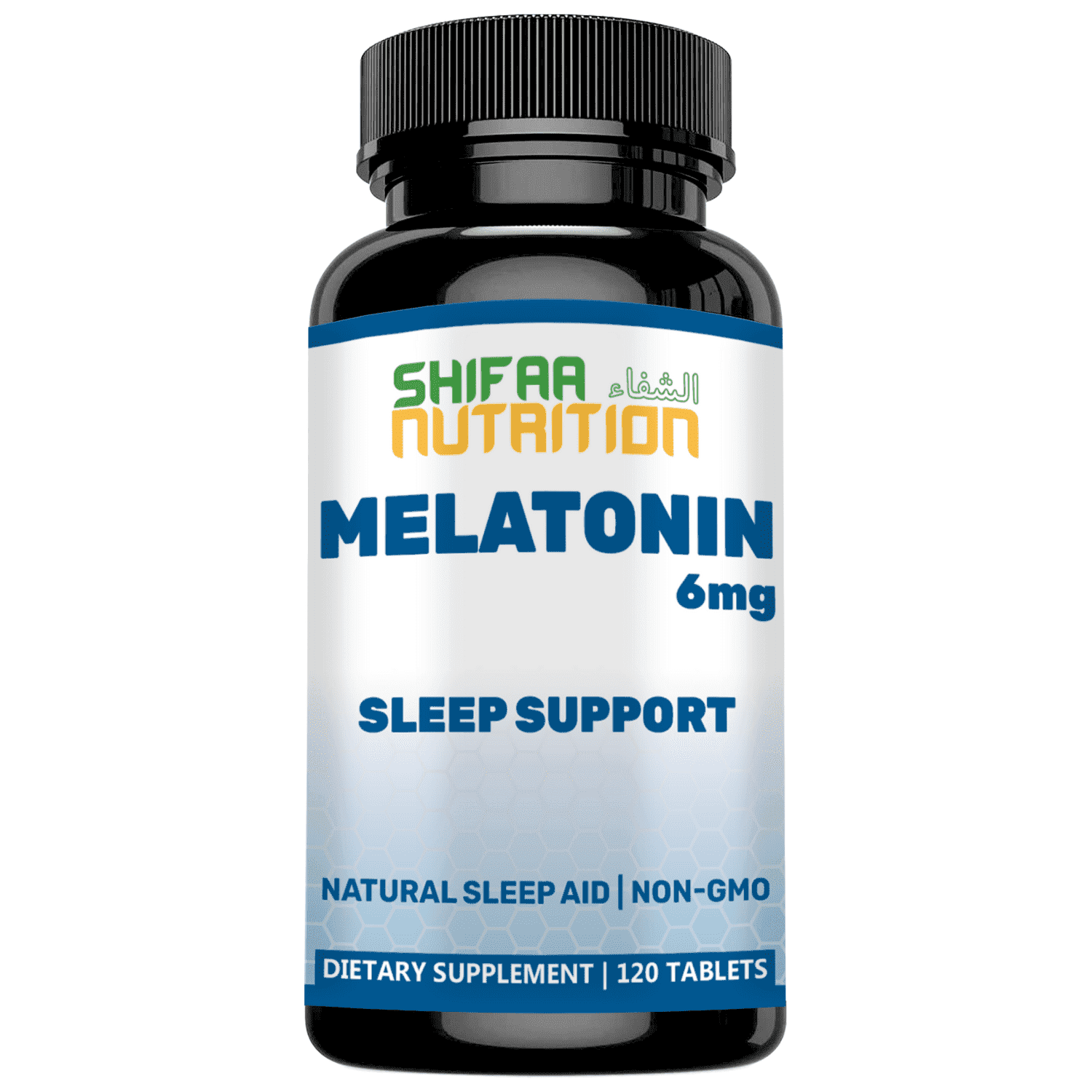 SHIFAA NUTRITION Melatonin Chewable Tablets, 6mg 60 Servings, 3mg 120 ...
