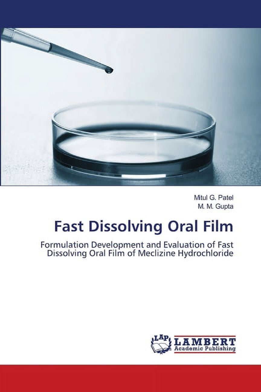 Fast Dissolving Oral Film (Paperback) - Walmart.com