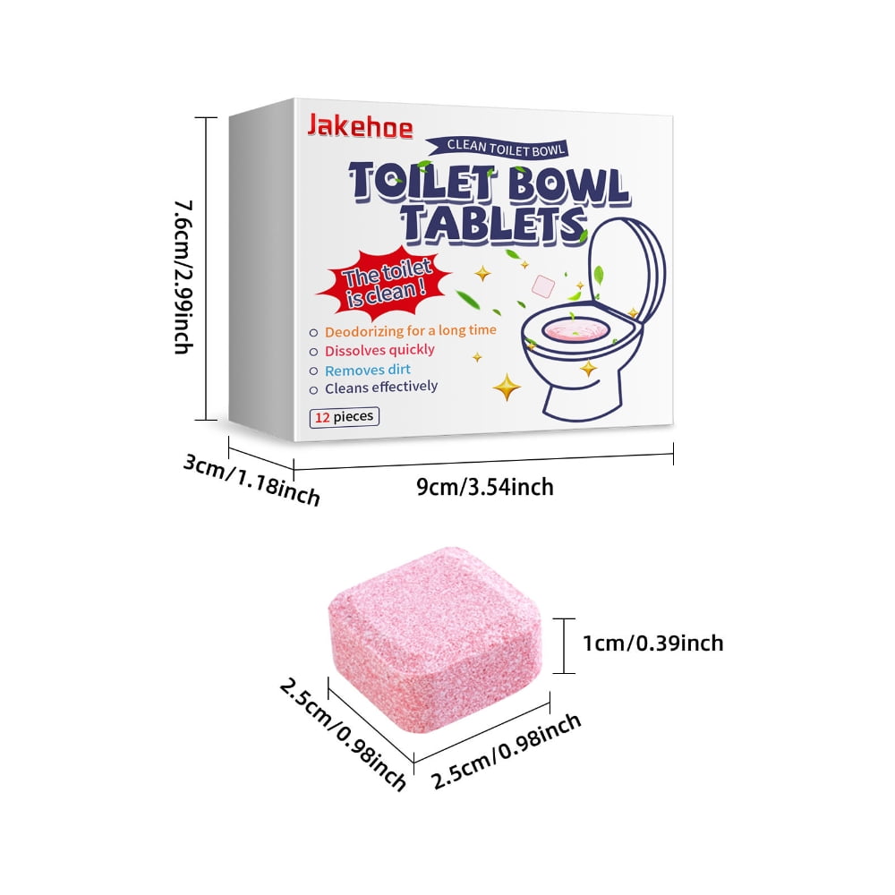 Fast-Dissolving Toilet Tablets - Odor Removal Stainless Cleaner ...