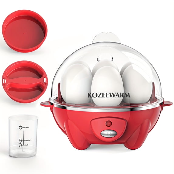 Fast Double Layer Egg Cooker Suitable for Boiled, Scrambled, Steamed ...