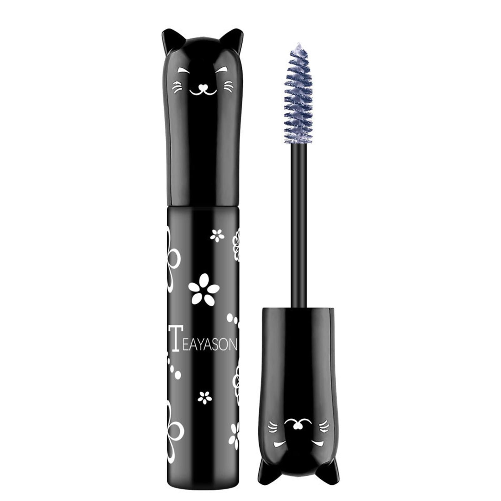 Fast Dry Cat Mascara Durable Waterproofing Ladies Coloured n Mascara ...