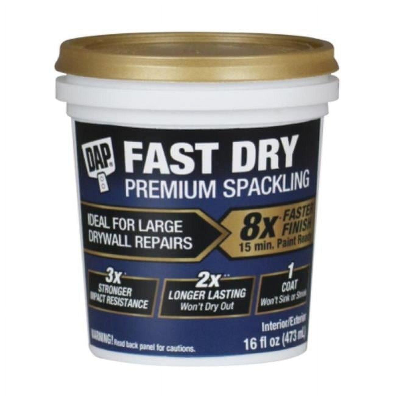 Fast Dry Premium Spackling Quart - Walmart.com