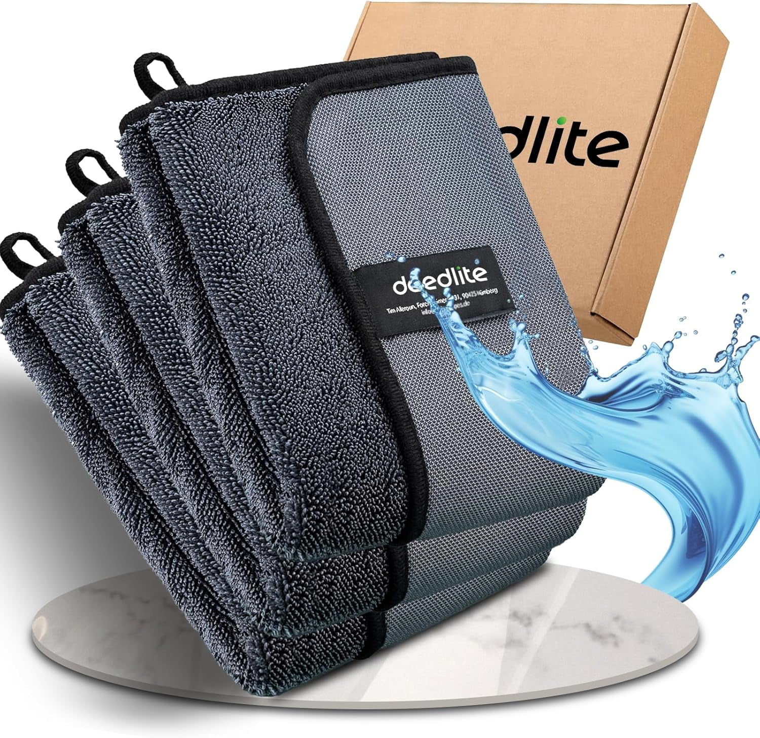 for Fast Drying - The Deedlite microfiber drying towel is designed to ...