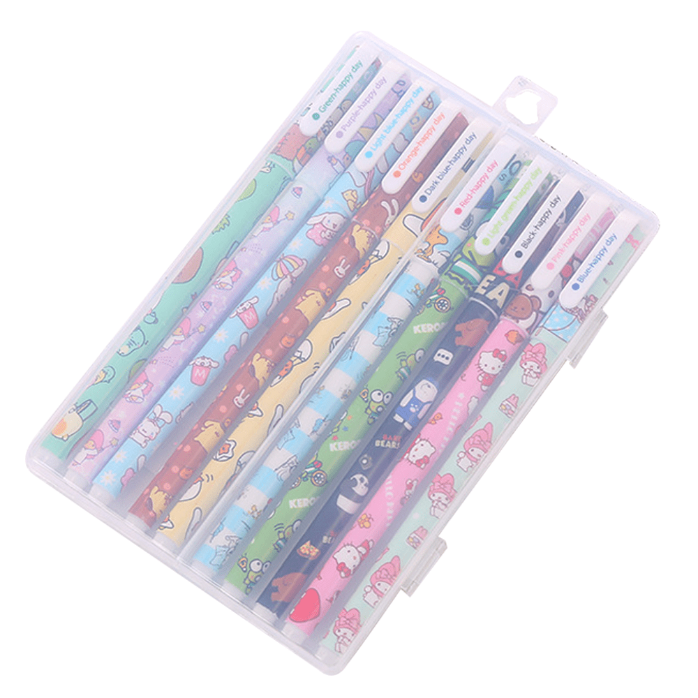 Fast-Drying Gel Ink Pens Gel Pens, Writting Pen, Assorted Colors, 10 ...