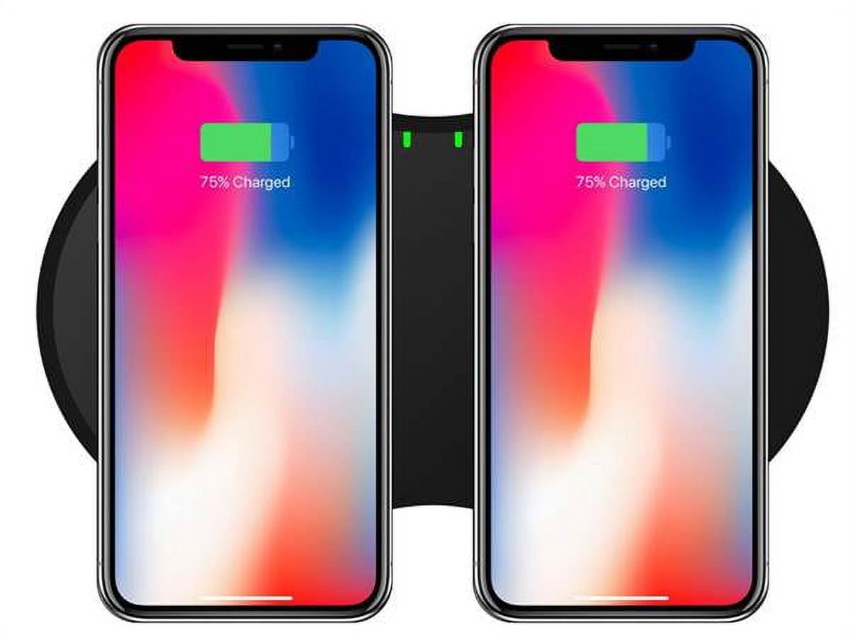 Fast Dual Wireless Charging Pad By Azpen C200 - Walmart.com