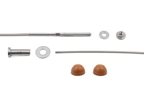 Fast & Easy 1/8 Inch 10Ft Cable Railing Kit Stainless Steel 316 For ...