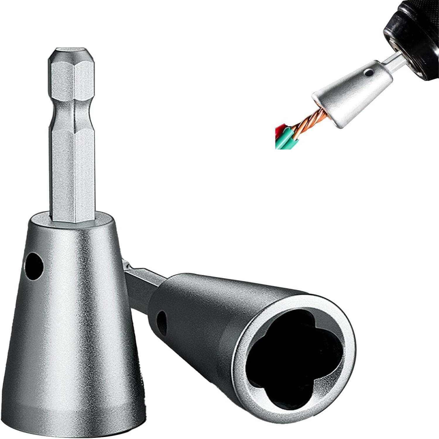 Fast and Efficient Wire Twister Tool Set for Quick Cable Stripping Two ...