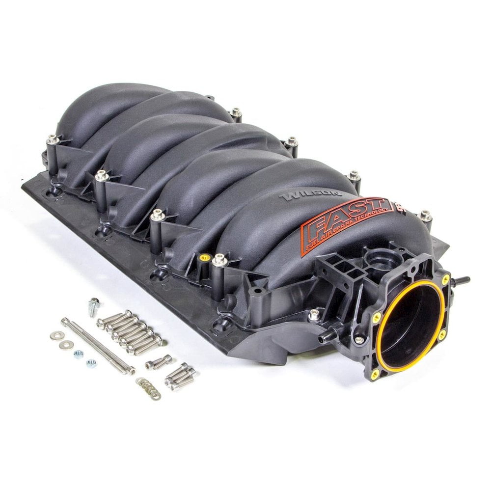 Fast Electronics GM LS Intake Manifold - LSXR 92mm Black - Walmart.com