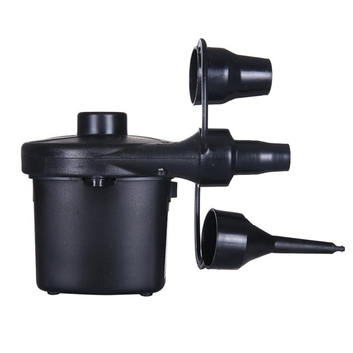 Fast Fill Electric Air Pump with 3 Nozzles AC100-240V Portable Inflator ...
