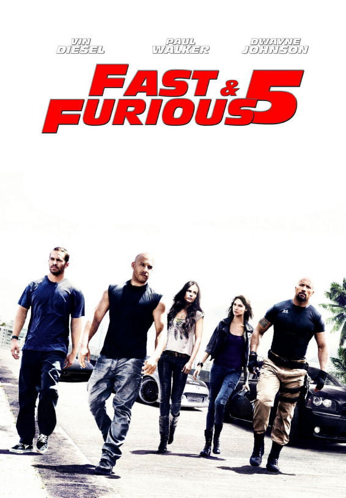 Fast Five Movie Poster 24x36 Art Poster 24x36 Unframed, Age: Adults ...