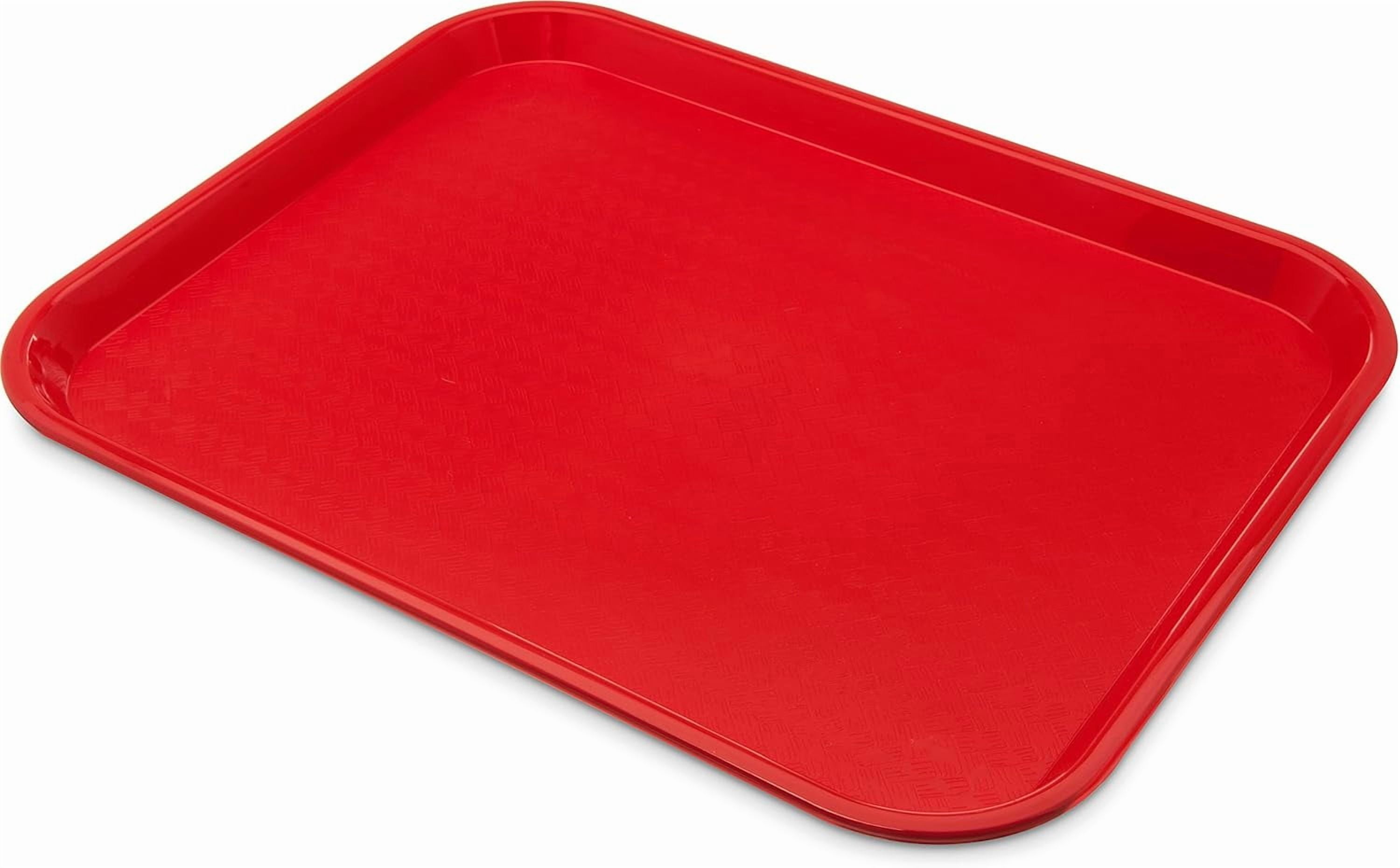 Fast Food Cafeteria Tray , Durable Polypropylene with Slip-Resistant ...