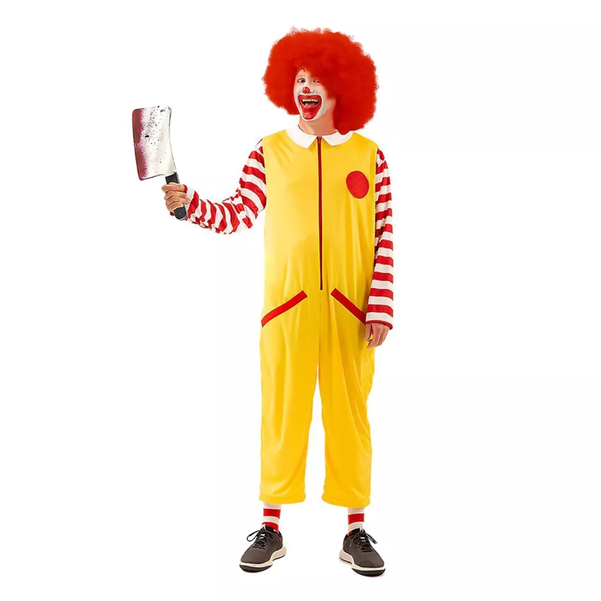 Fast Food Clown Adult Costume | Standard - Walmart.com