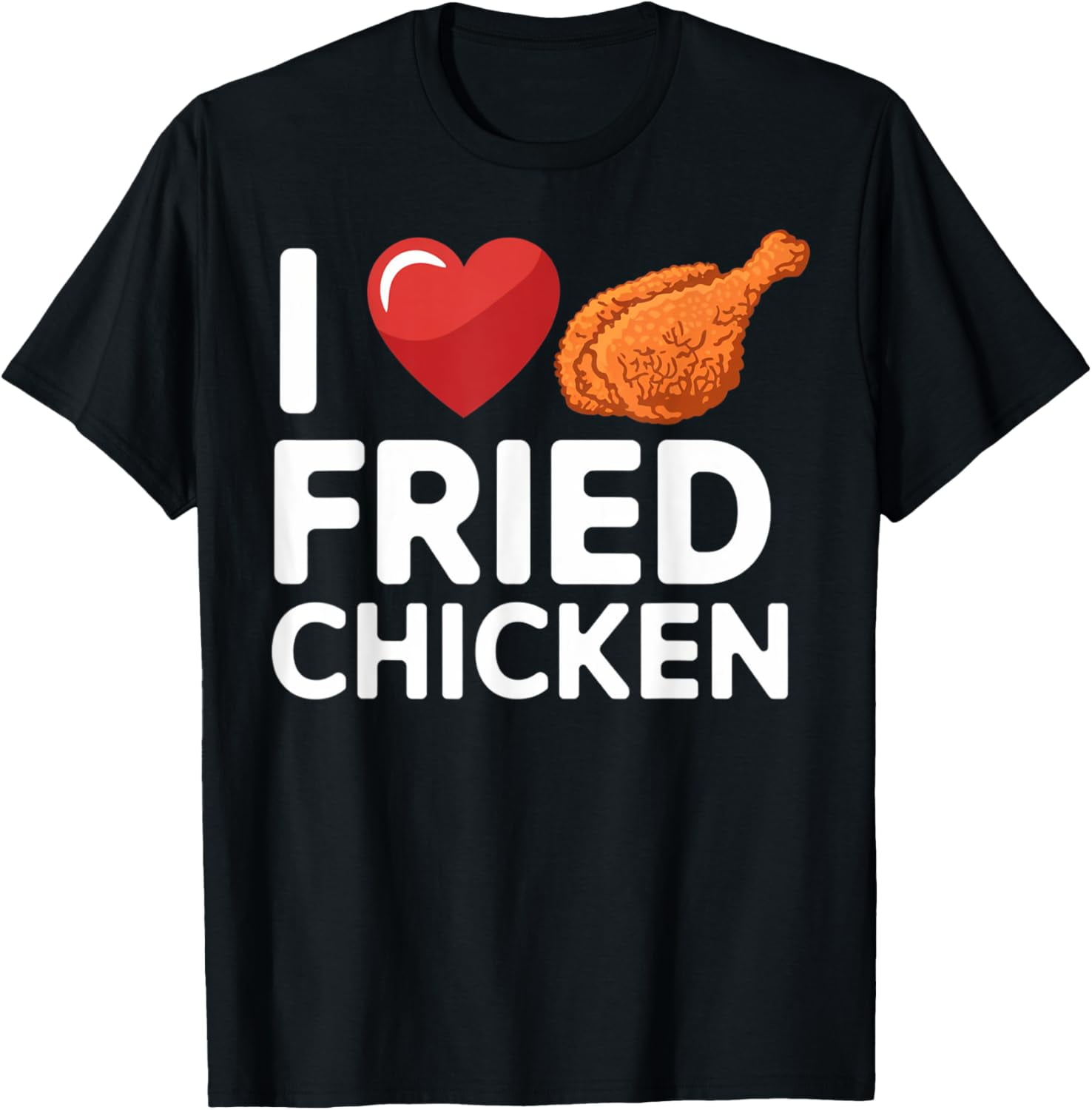Fast Food Gifts for the Fried Chicken Lover T-Shirt - Walmart.com
