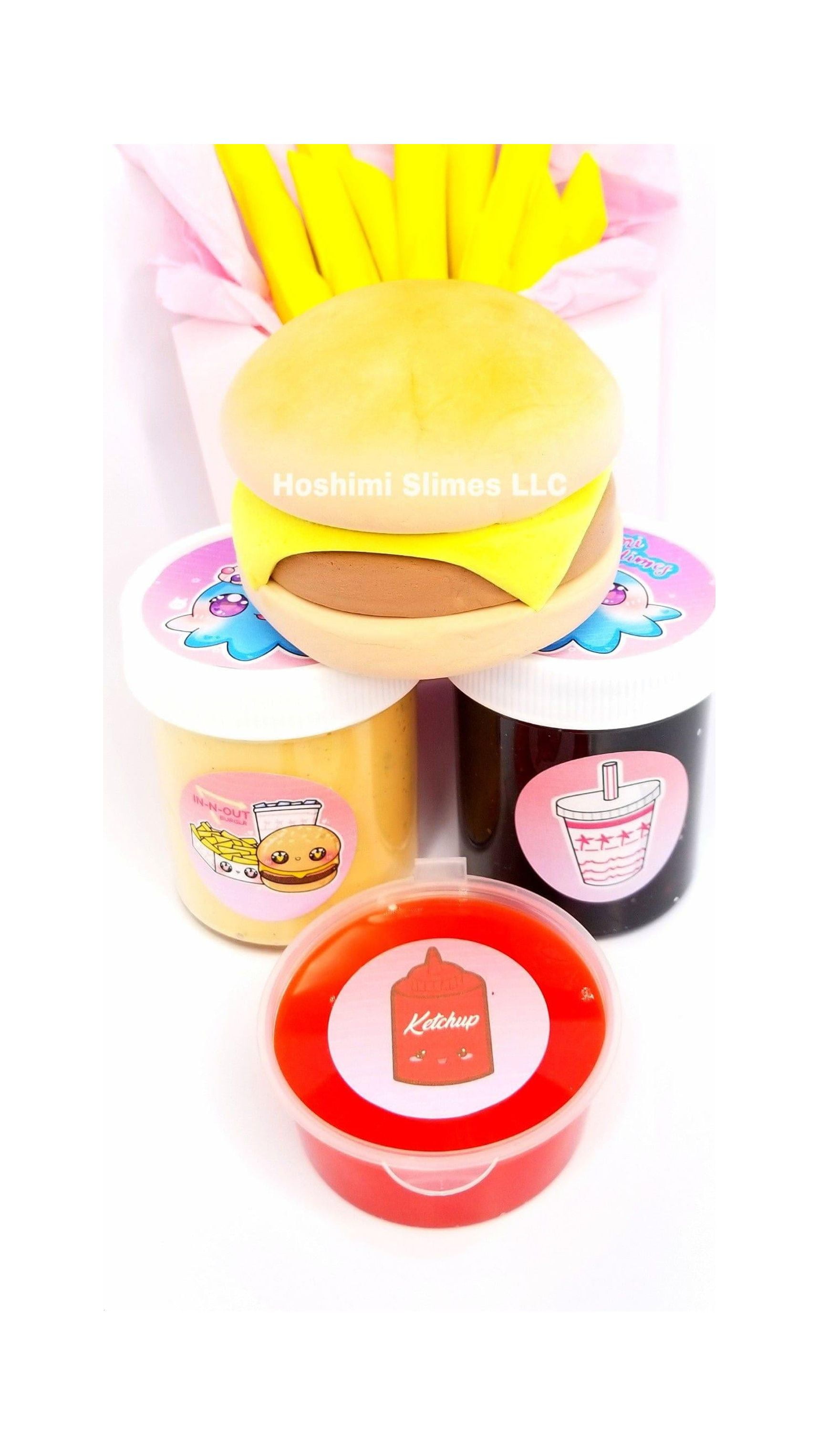 Fast Food Takeout DIY Burger Slime Kit - Walmart.com
