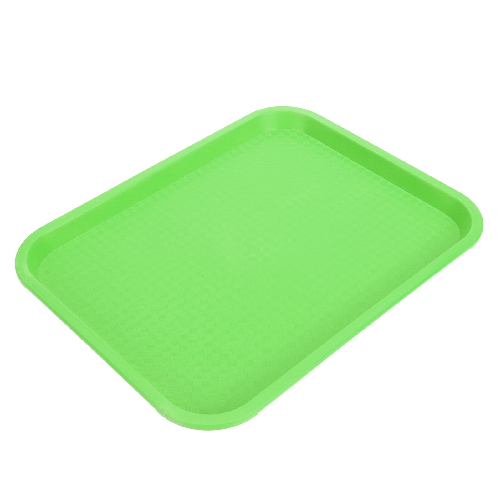 Fast Food Tray PP Rectangular Thick Slip Resistant Multi Purpose Food ...
