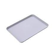 Uxcell 8x6" Fast Food Tray, Plastic Multi-Purpose Rectangle Serving ...
