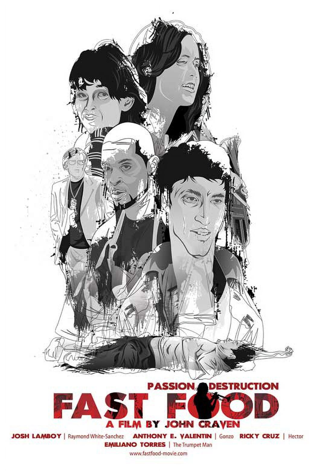 Fast Food - movie POSTER (Style A) (27" x 40") (2009) - Walmart.com