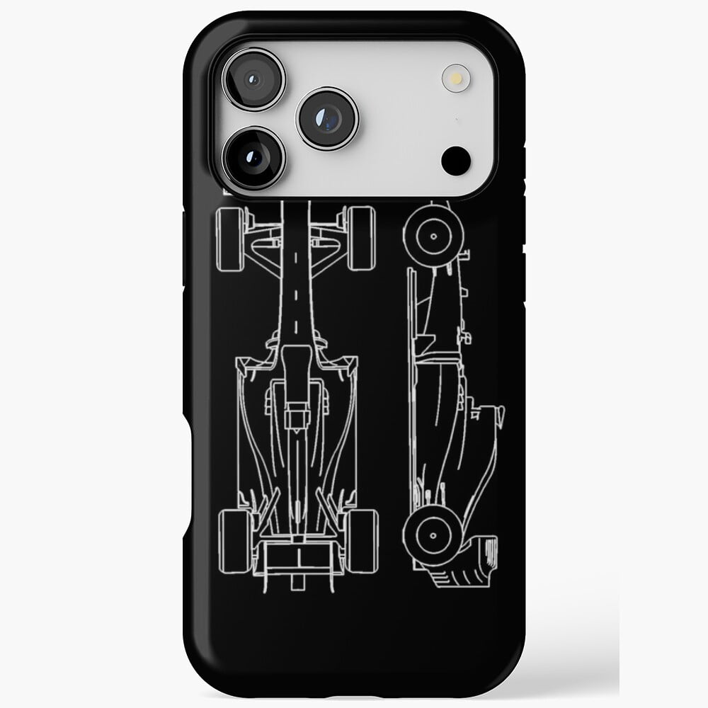 Fast Formula Grand Prix Race Car iPhone Case 17 through 11 Pro Max ...