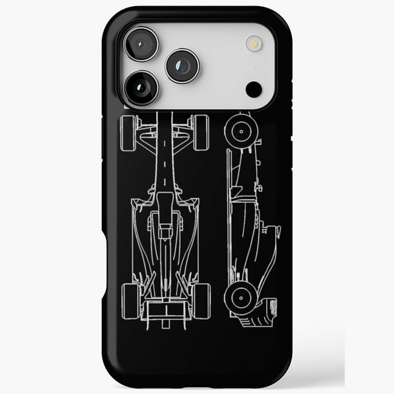 Fast Formula Grand Prix Race Car iPhone Case 17 through 11 Pro Max ...